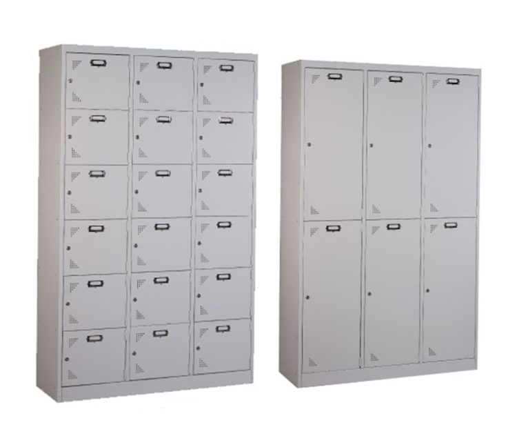 Multi Columns Steel Compartment Locker - Steel Office Furniture & Cabinets