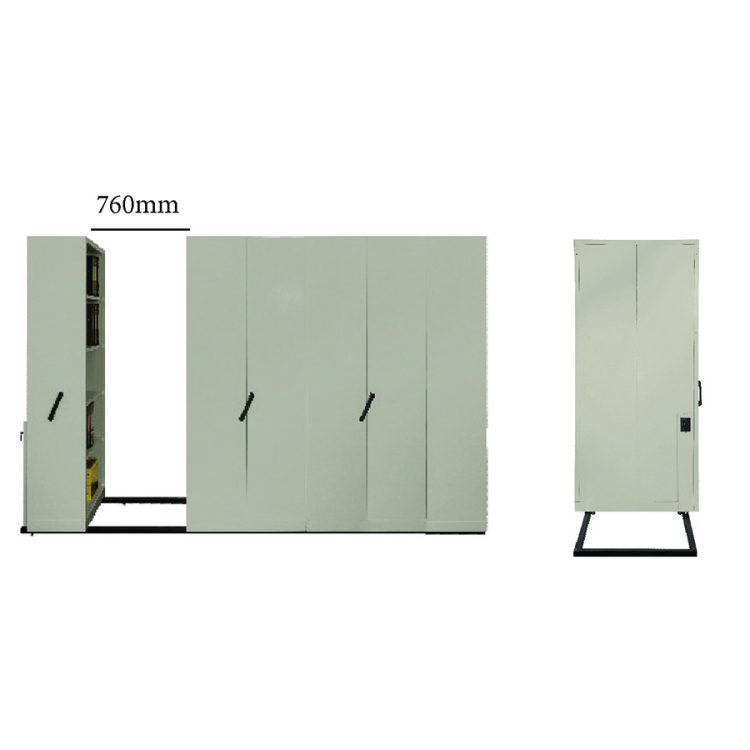 ECON Manual Hand Push Mobile Compactor (Compactus) - Steel Office ...