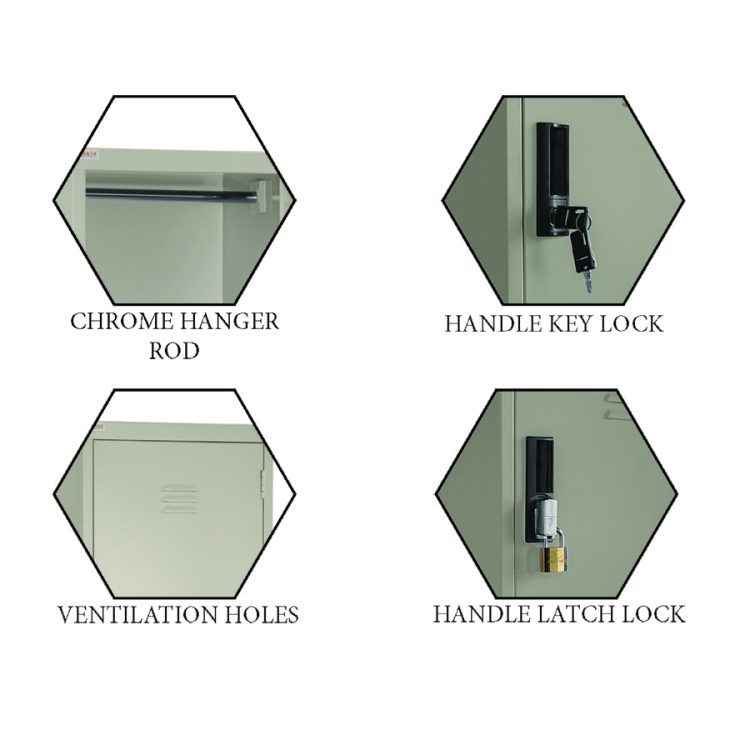 ECON Multi Columns Steel Compartment Locker - Steel Office Furniture ...